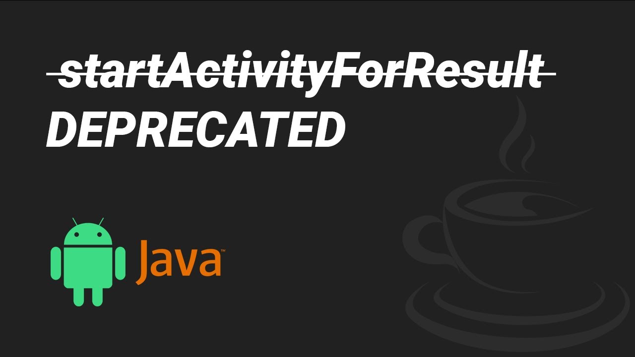startActivityForResult Deprecated | Tutorial Java Android | Bahasa Indonesia