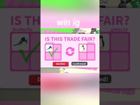 trading swordfish for!? #adoptme #roblox #shorts