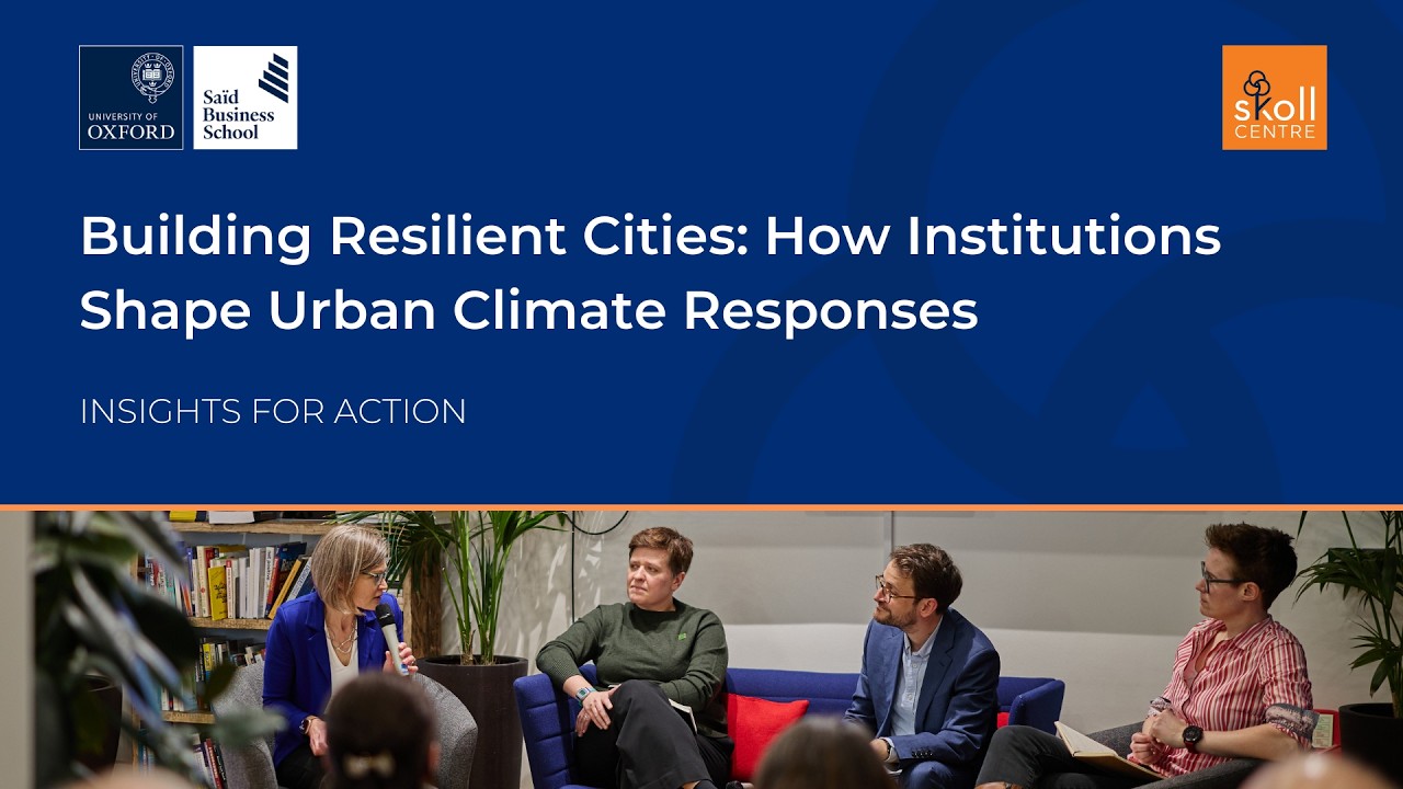 Insights for Action - Building Resilient Cities: How Institutions Shape Urban Climate Responses