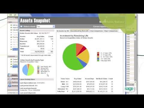 Sage Fixed Assets - Depreciation Overview