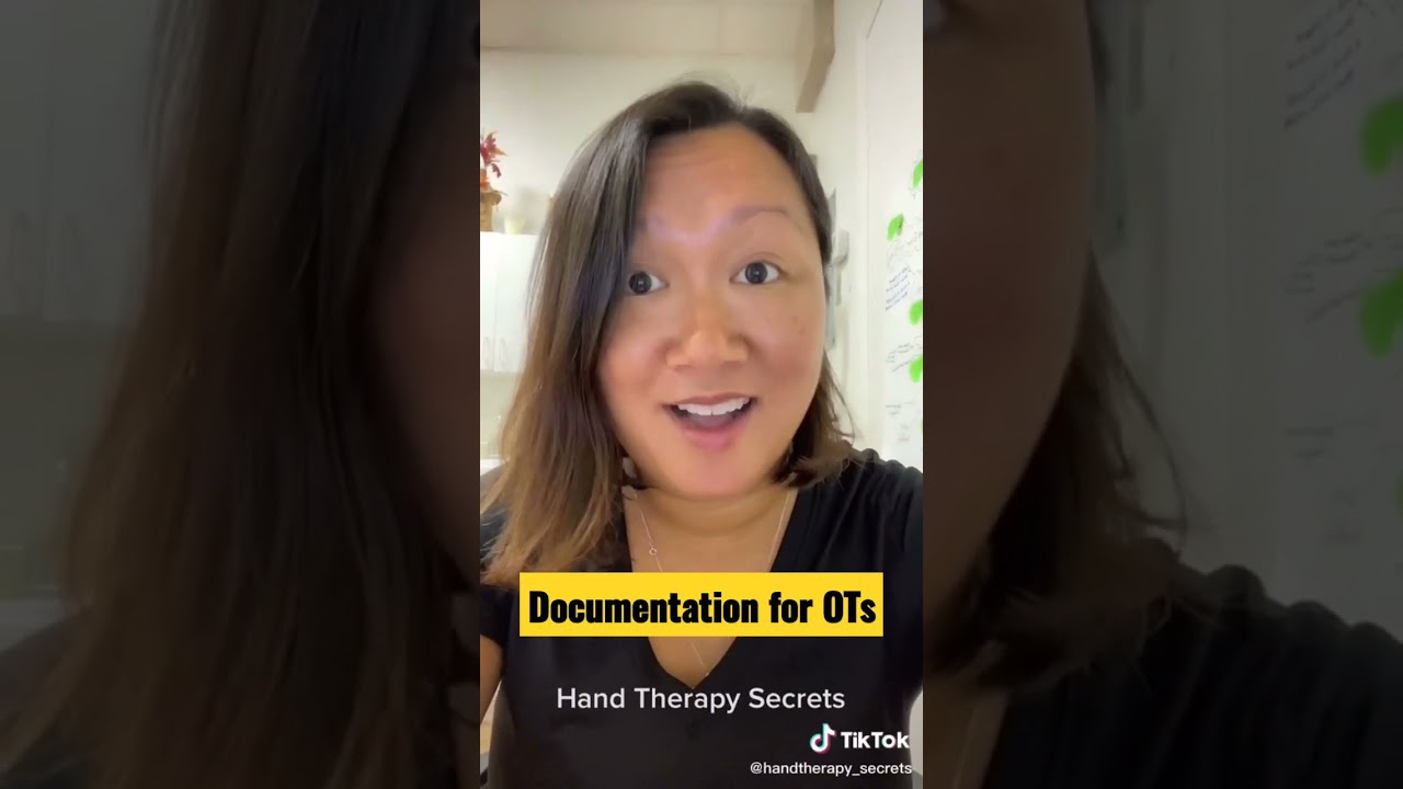 Documentation for Occupational Therapists