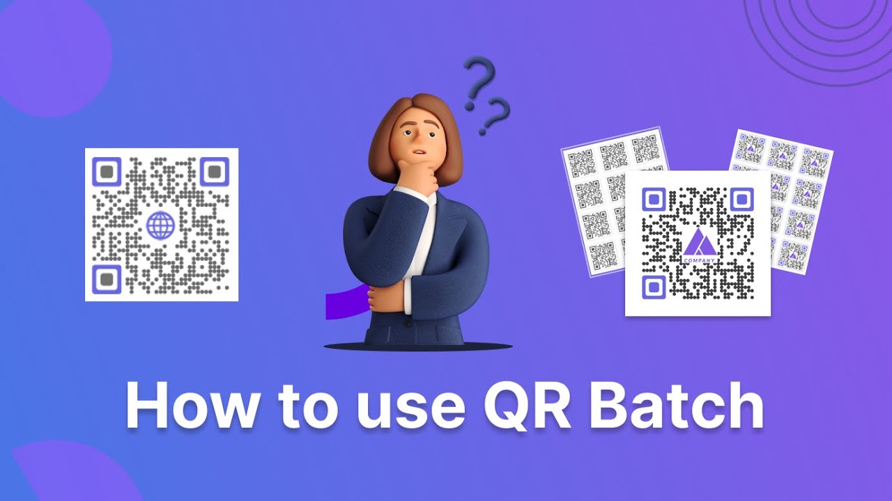 QR Batch: Demo Video for Scanova's Bulk QR Code Generator