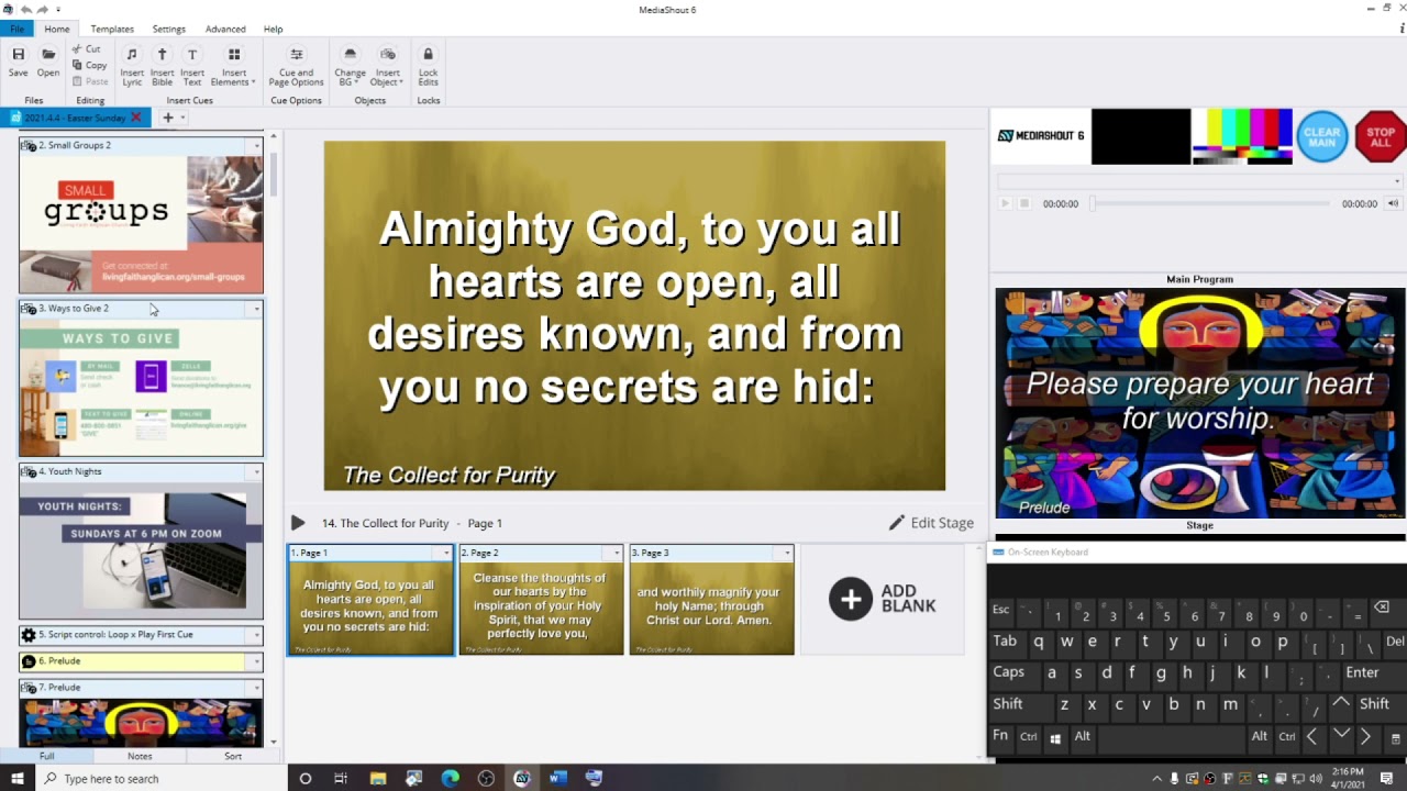 MediaShout 6 Tutorial LFAC
