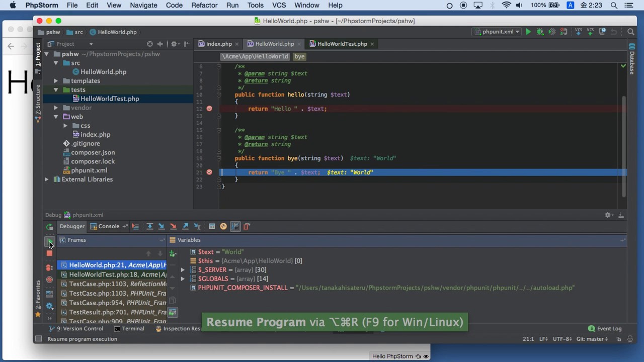 PhpStorm 2016 3 xdebug