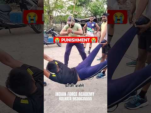 😭 punishment shorts video 🔥🙈😩 #army #fauji #trending #reels #shortsfeed #shorts #youtubeshorts
