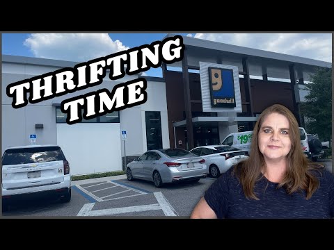 Hunting for Hidden Treasures at Goodwill!