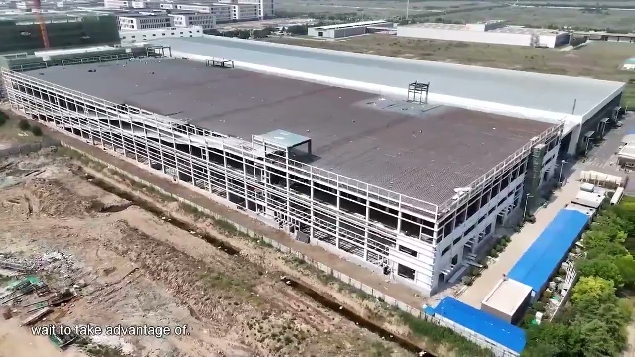 Eco-friendly High Strength Large Span Prefabricated Steel Structure Workshop Warehouse Factory