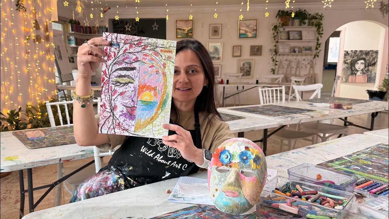 Dual Self Portrait Art Therapy Exercise | Inner vs Outer Self