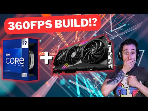Gaming PC Build & 360fps Guide! RTX 4090 & Intel 13900ks!