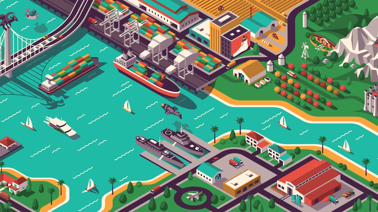 Skillshare Isometric Illustration Class Trailer