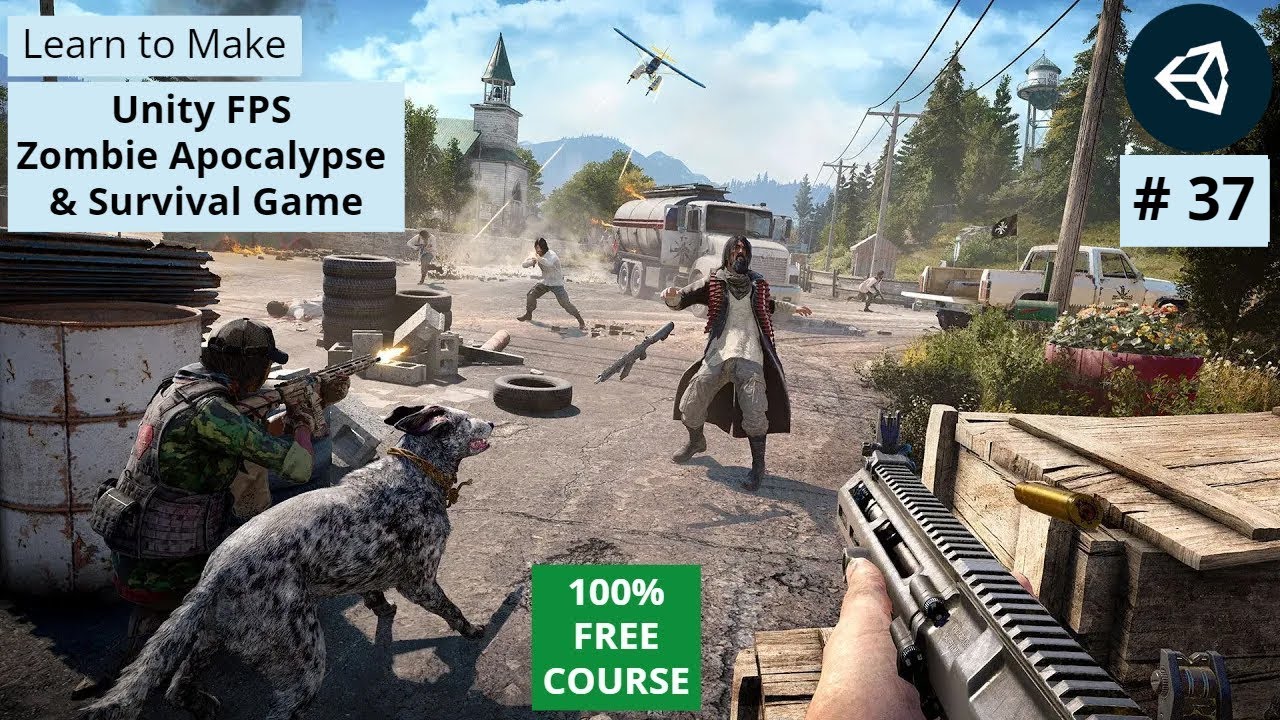 Unity3d Score Board UI | Sniper Game | FPS Zombie Apocalypse Survival Game Development Tutorial