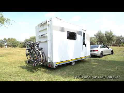 Meet the ioCamper, the Towable Tiny Box That Expands Into a Comfy Home ...