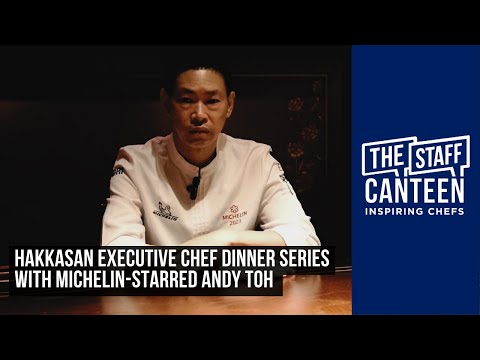 Michelin-starred chef Andy Toh talks about his influences and dishes at ...