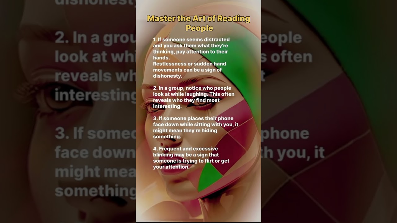 Master the Art of Reading People Through Subtle Body Language