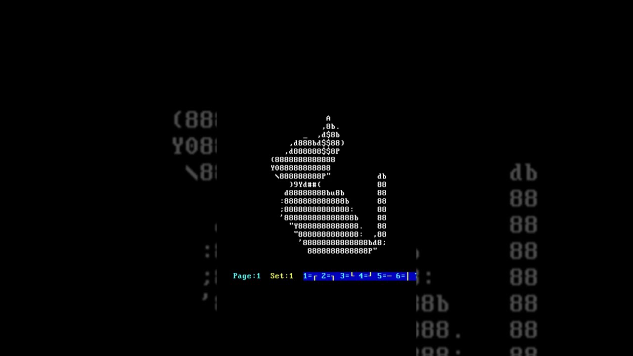 ASCII ART 4 : ANIMATED CAT