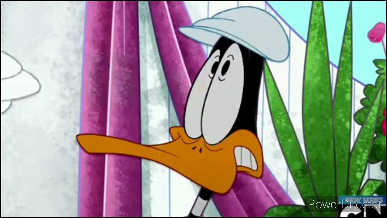 Daffy Duck got Punched