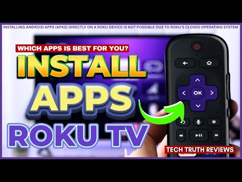 How can I install Android apps on Roku?