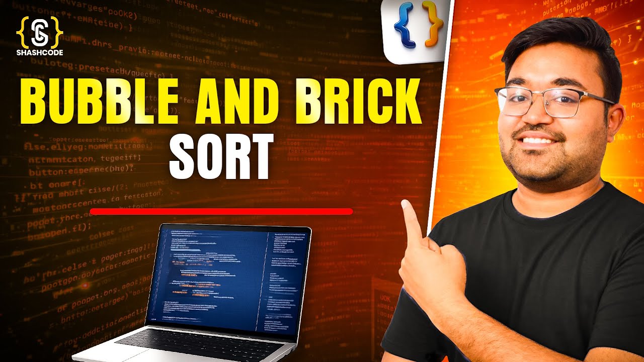 Brick Sort | Bubble Sort Algorithm | Java plus DSA Placement | FAANG