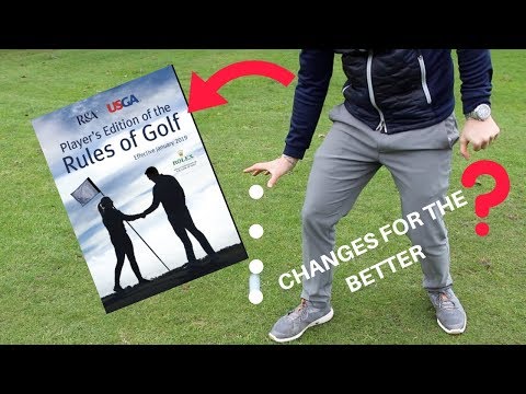 NEW GOLF RULES... THAT YOU REALLY NEED TO KNOW