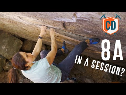 Can Staša Gejo's Send 8A In A Session? | Climbing Daily Ep.1845