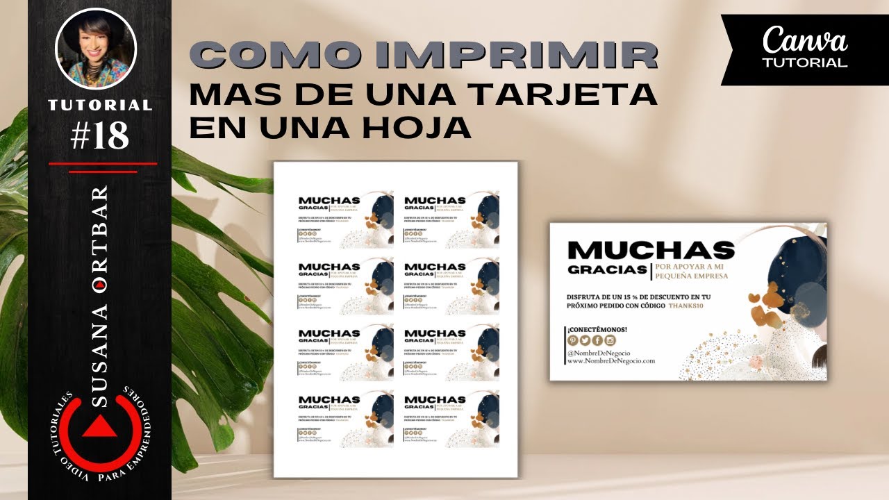 Canva Tutorial - How to Print More Than One Card on One Sheet