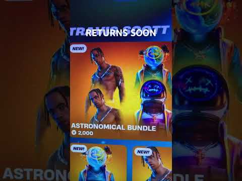 Travis Scott’s Release Date Fortnite Item Shop