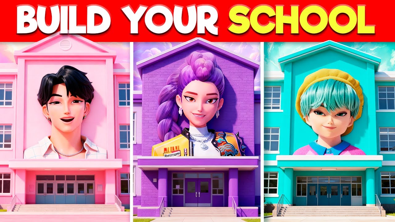 Would You Rather...? Build Your Dream School 🏫 ✨ !!