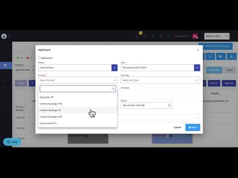 How to Schedule Appointments on the Calendar in HelloNote EMR