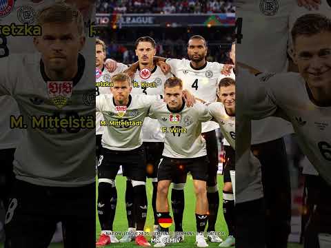 Germany vs Portugal || Nations League 24/25 || Semifinal || Germany Squad (June 2025) #germany