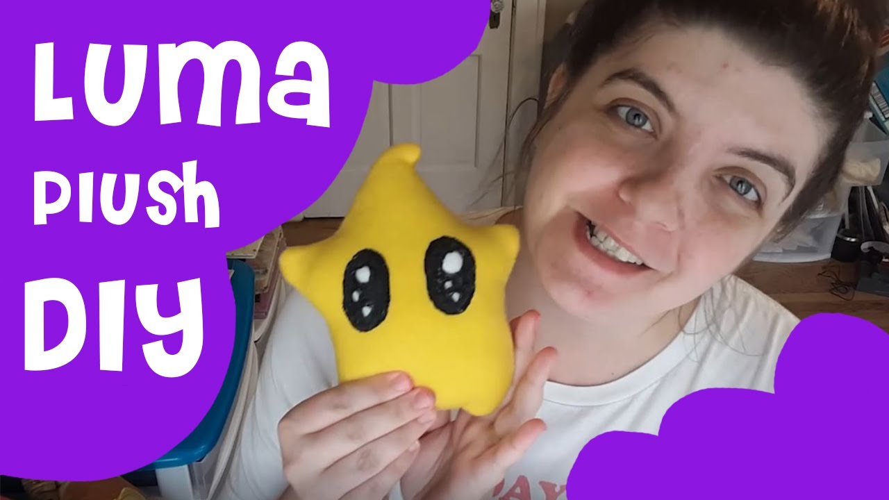 DIY: How To Make A Luma Star Plush Toy | Nintendo Character | Sewing Tutorial