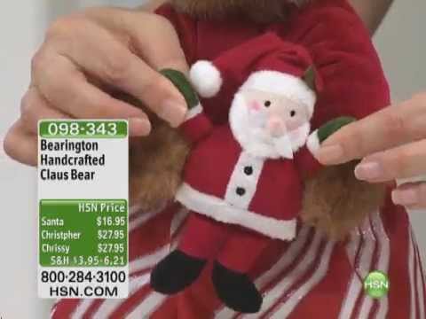 The Bearington Collection Handcrafted Santa Claus