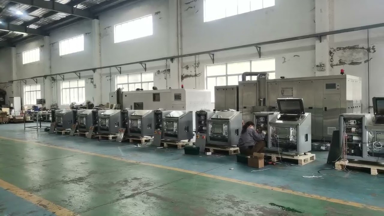 production line for composting machine