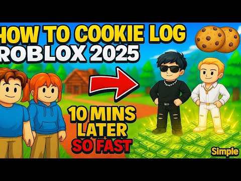 How To Log In ANY Roblox Account! 2025 - (Cookie log/beam - EDUCATIONAL PURPOSES ONLY)
