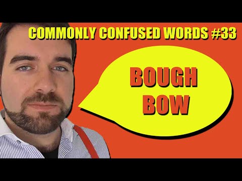 Bough vs. Bow, Commonly Confused Words in English #33