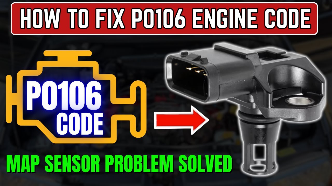 How to Fix P0106 Code the Easy Way — MAP Sensor Problem Solved ||