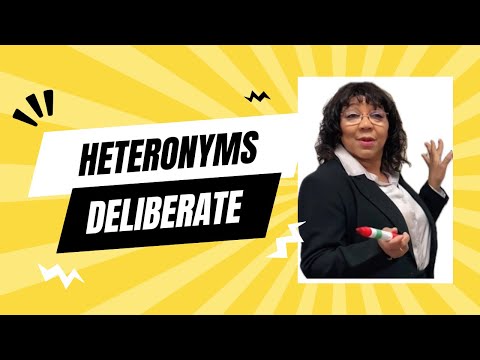 What’s a heteronym? Watch this lesson
