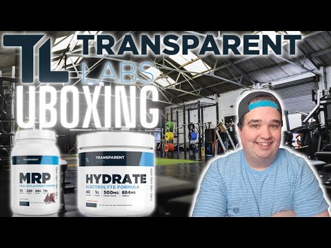 *UNBOXING* FITNESS PRODUCTS FROM TRANSPARENT LABS!!