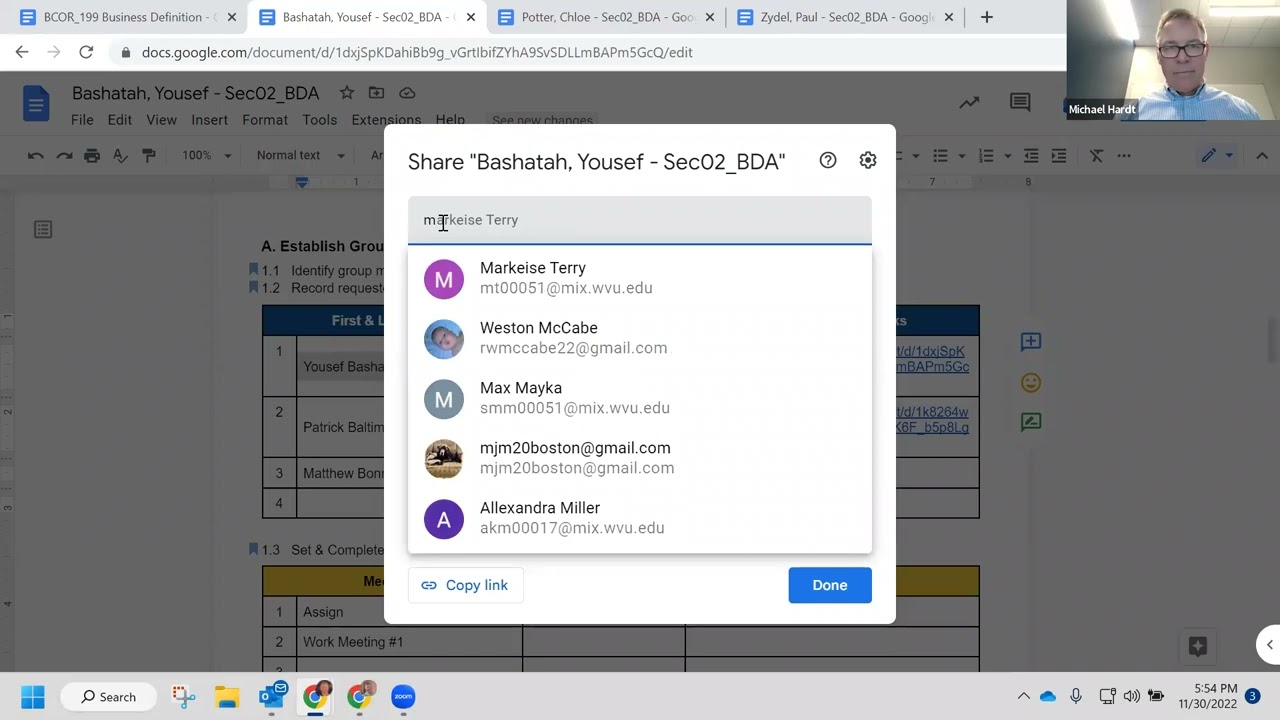 BDA Document Link Video Tutorial