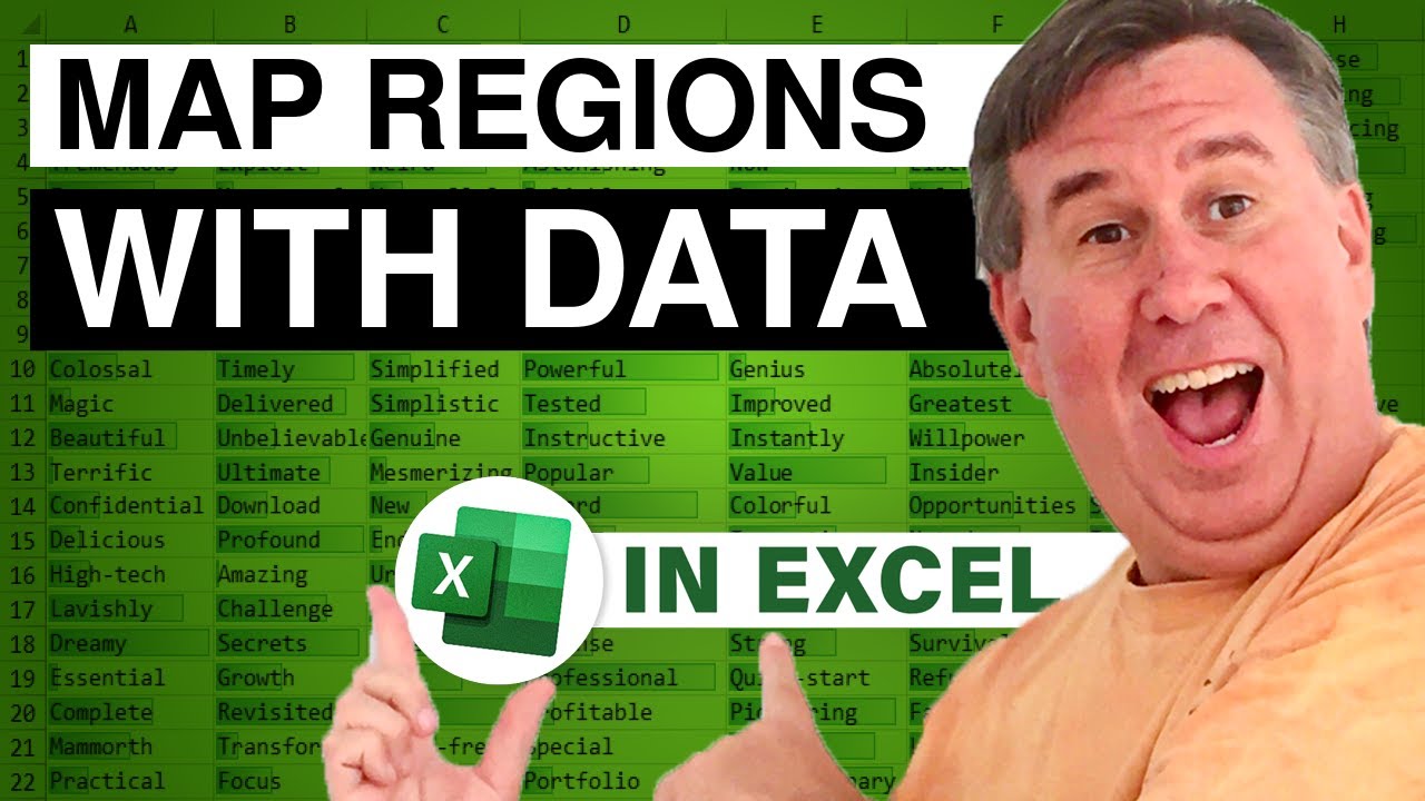 Excel Map Chart Only Regions With Data And Macro 2555 Mrexcel