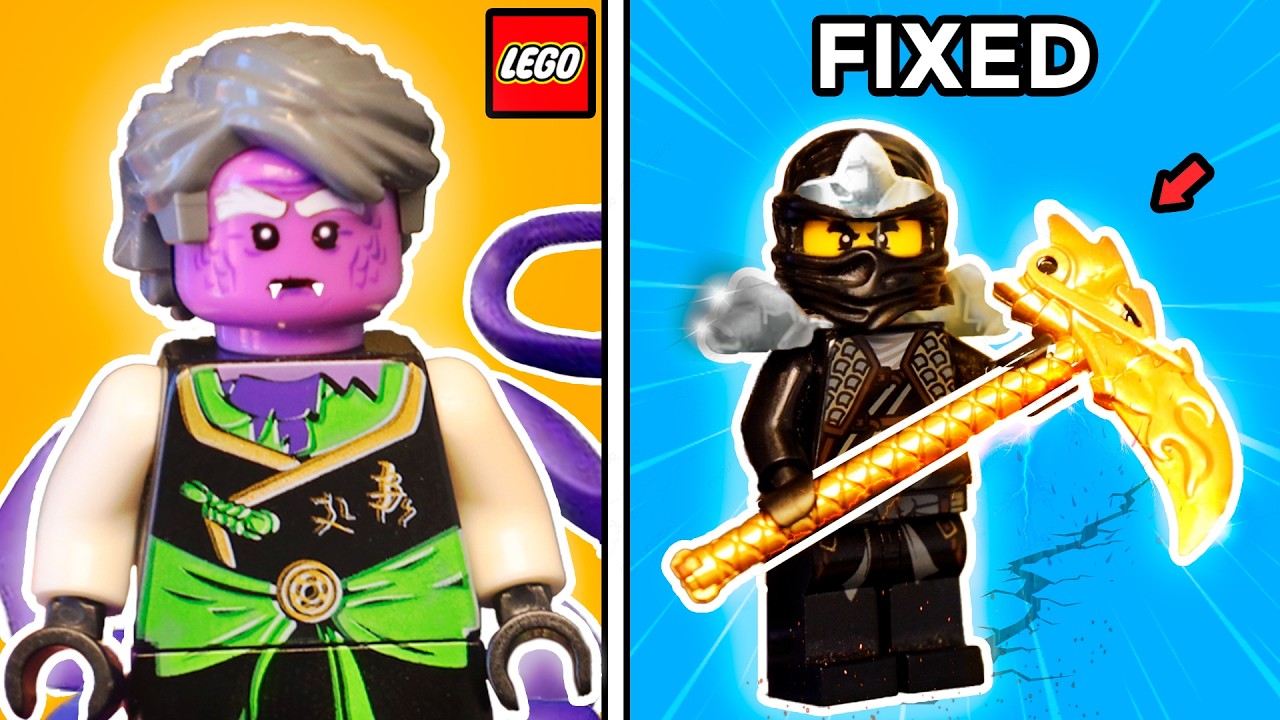 I Upgraded My Ninjago Minifigures...