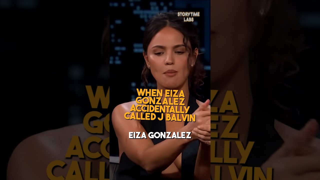 This is what happened when Eiza González accidentally called J Balvin #storytime #eizagonzalez