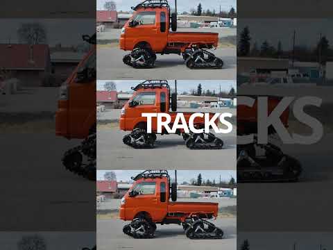 Daihatsu Hijet with Camso 4S1 UTV Tracks