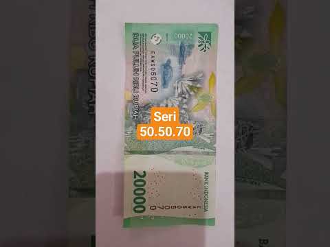 Seri 50.50.70 #uang #viral #nomercantik #kolektoruang