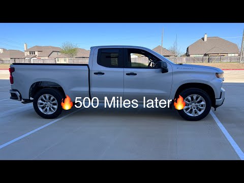 500 Mile Update on my 2022 Chevy Silverado 1500 LTD