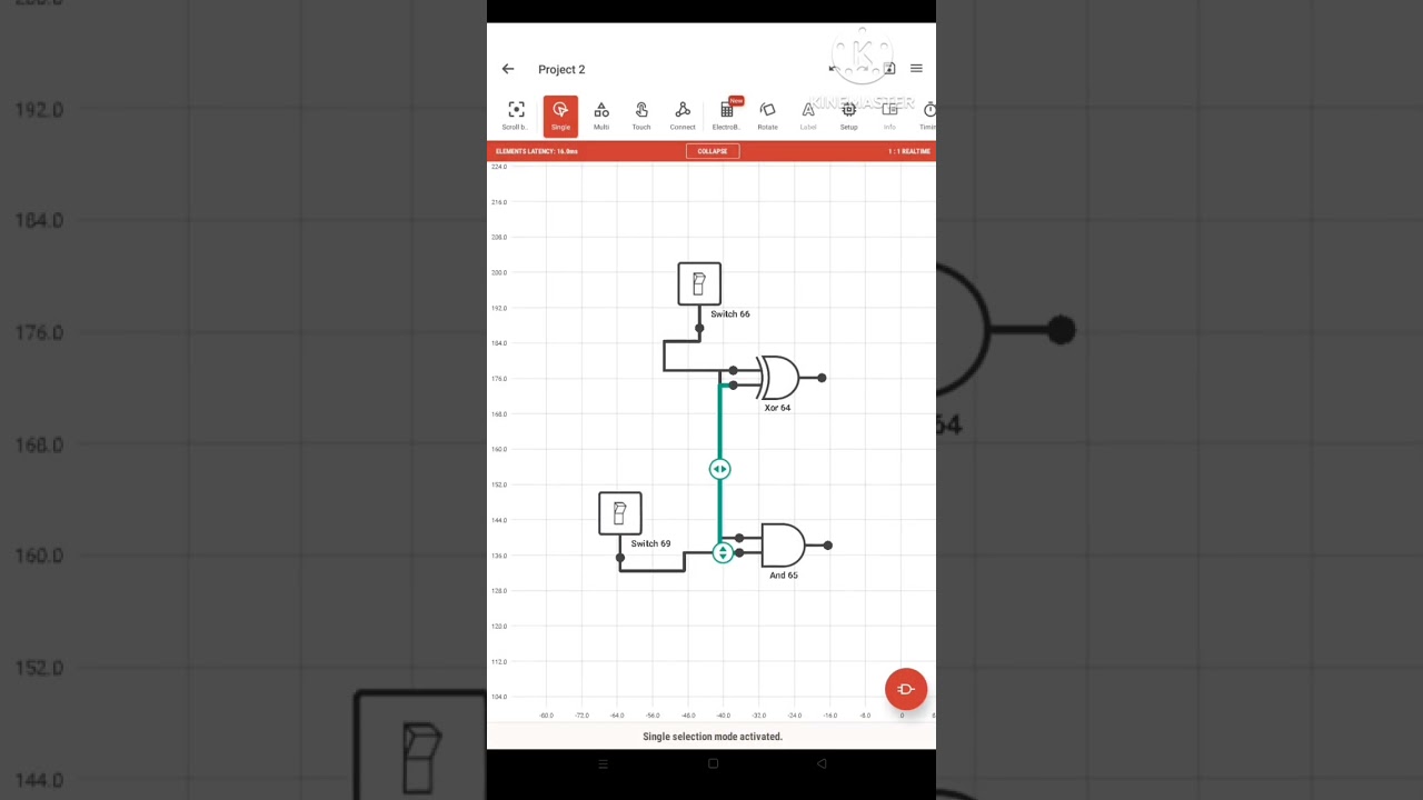 # half adder simulation