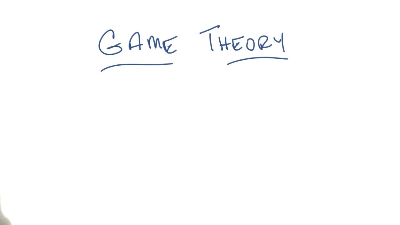 Game Theory - Georgia Tech - Machine Learning