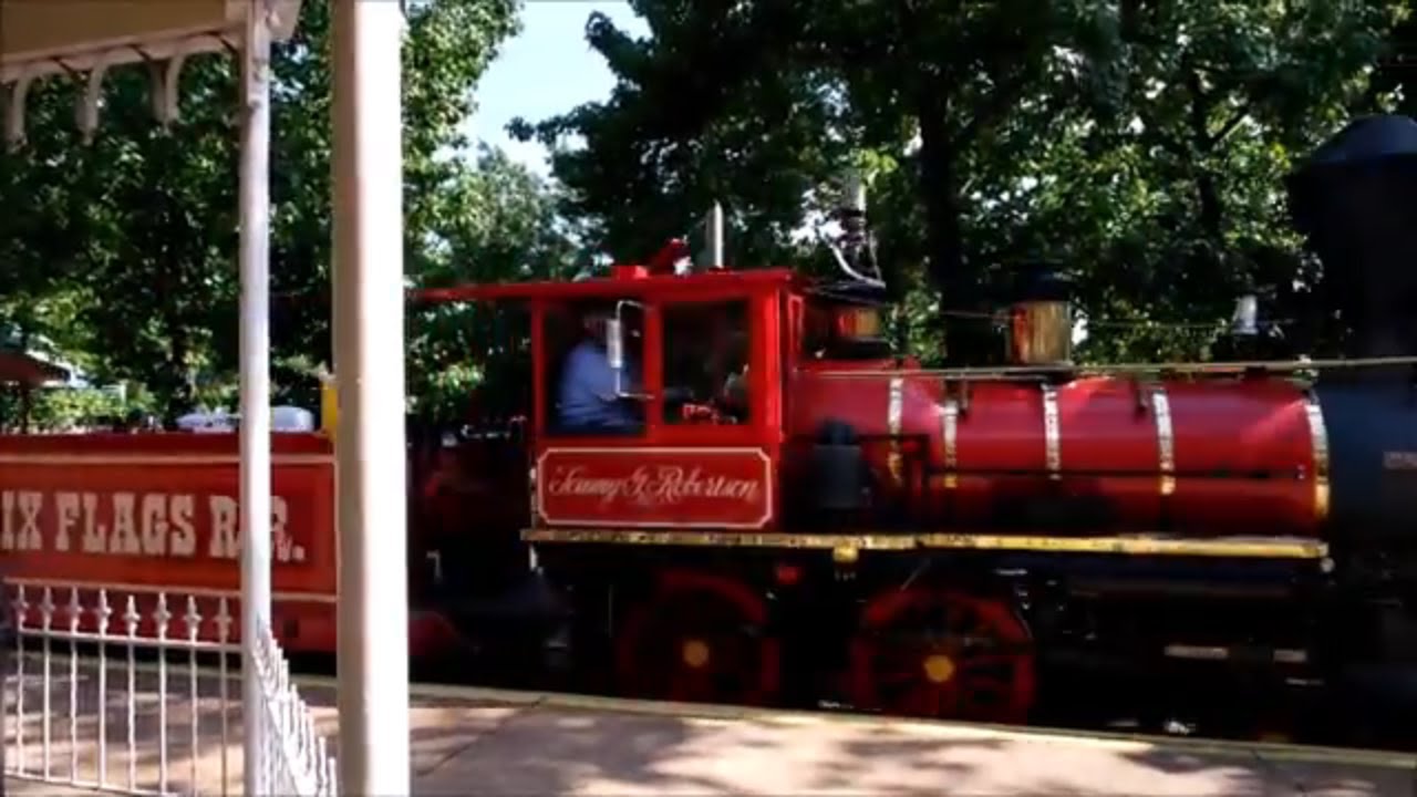Six Flags St. Louis Railroad