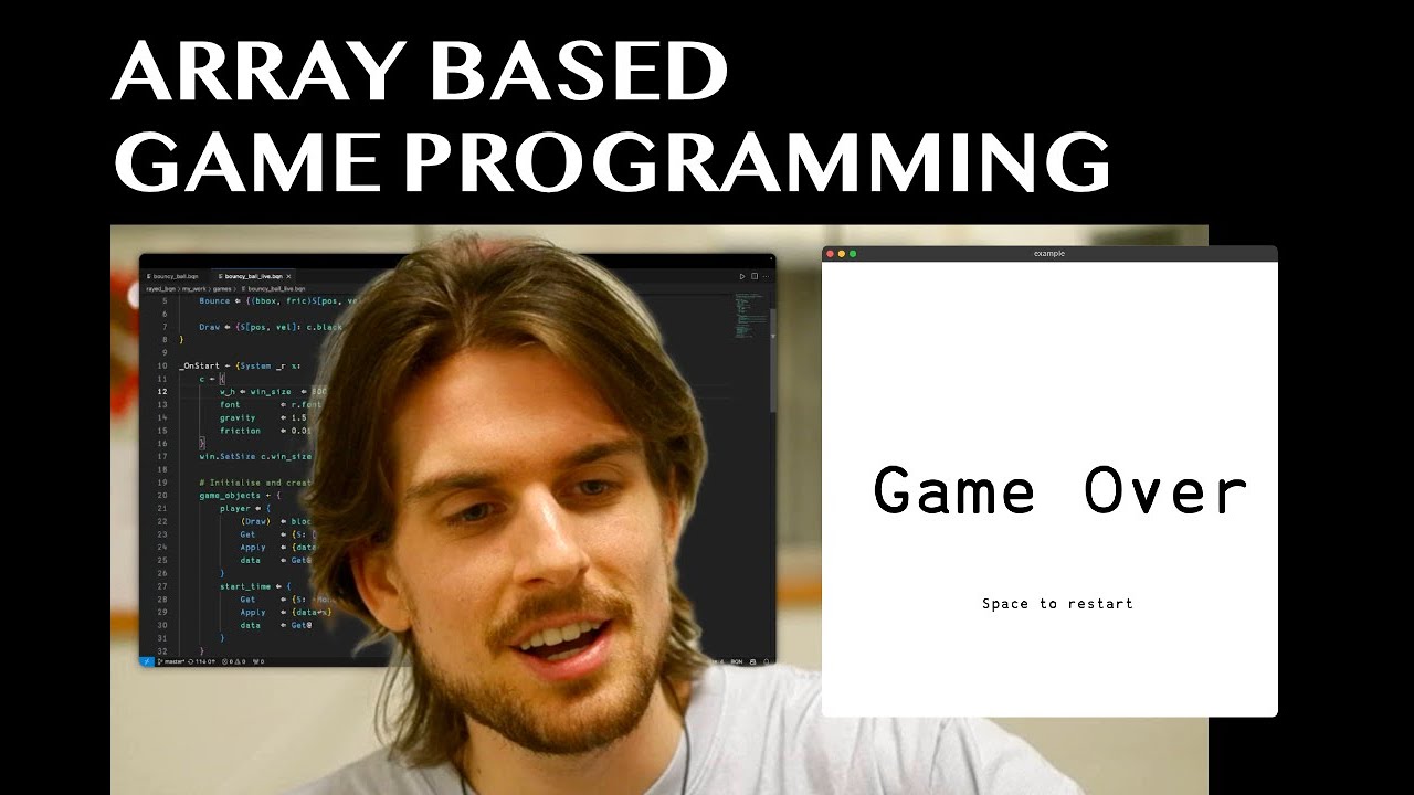Rayed-BQN Functional-Reactive Game Programming ✨