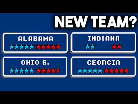 A BRAND NEW TEAM? Retro Bowl College Gameplay #9