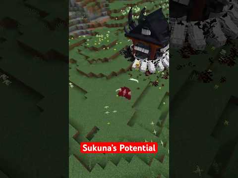 The Real Purpose of Sukunaβs Domain Expansion #jujutsukaisen #minecraft #anime #sukuna